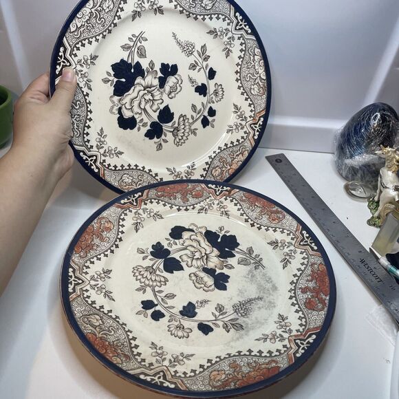Royal Doulton | Accents | Antique Pair 88s Impressed Doulton Burslem ...